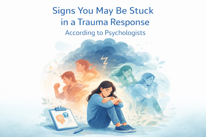 Signs You May Be Stuck in a Trauma Response, According to Psychologists